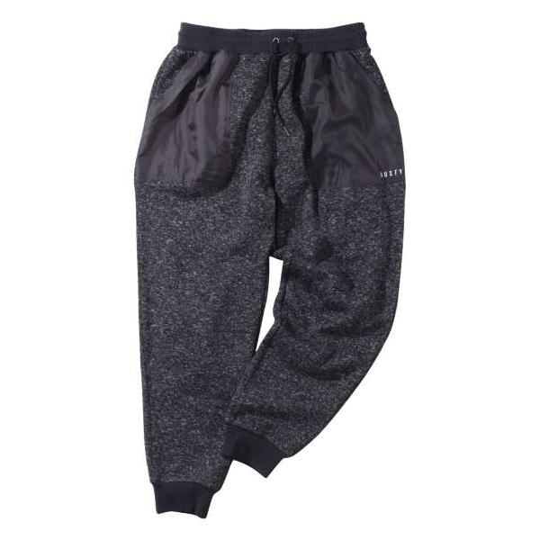 大きいサイズ メンズ RUSTY ニット フリース パンツ チャコールグレー杢 1274-3305-2 3L 4L 5L 6L 8L RUSTY（ラスティ） 大きいサイズ メンズ ニット フリース パンツ