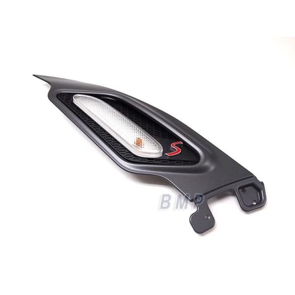 品質保証のBMW純正アイテムBMW MINI R60（CROSSOVER）ONE・COOPER用 サイド・スカットルの装着に必要な取り付けベースです。（左右セット）ホワイト・ターン・シグナル・ライト/バルブ付き。ONEとCOOPERのサイド...