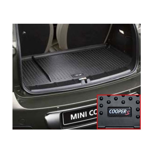■本国オーダー品(ドイツ取り寄せ)■納期：４週間前後品質保証のBMW純正部品BMW MINI R60(CROOSOVER)用 ラバー・ラゲージ・ルーム・マット”MINI”です。ラゲージルームにぴったりフィットし、汚れや湿気を防ぎます。色はカ...