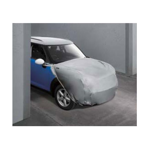 品質保証のBMW純正部品BMW MINI R60(CROSSOVER)用  ボンネット・カバー素材：ポリエステル　色：シルバー一番痛みやすく目立つボンネットの傷や汚れをピンポイントで守ります。取り付けは右ドアミラーにゴム輪を掛けて、前部を被...