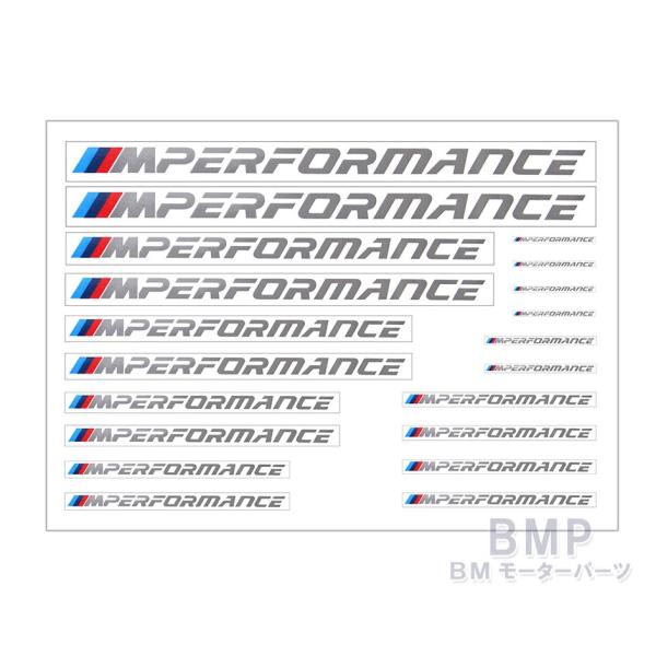 品質保証のBMW純正部品BMW M Performance ステッカーサイズ(台紙):約29.7cm×21cm(A4サイズ)商品内容：8種類のサイズで合計20枚白地が残るタイプのシールです。大きいサイズはキャリーバッグなど、小さいサイズはス...