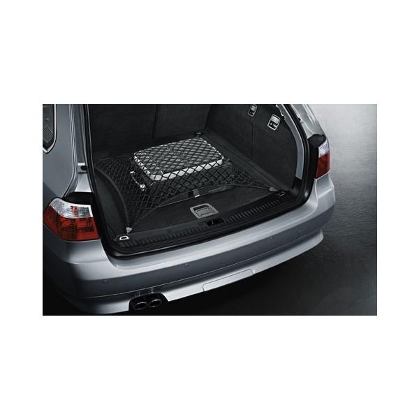 品質保証のＢＭＷ純正部品BMW Transportation F10 5シリーズ セダン用ラゲージ・ルーム・ネット走行中にラゲージ・ルームの荷物が動かない様に固定するネットです。(4箇所で固定）。