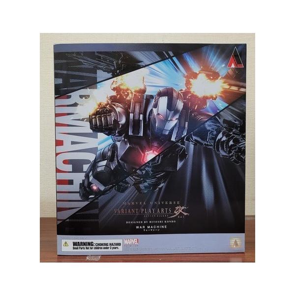 「商品紹介」MARVEL UNIVERSE VARIANT PLAY ARTS 改ウォーマシン フィギュアスクウェアエニックス「製品状態」中古品の為、外箱に傷などがございますが、本体は綺麗な状態です。台座に汚れがあります。（画像8枚目参照）...