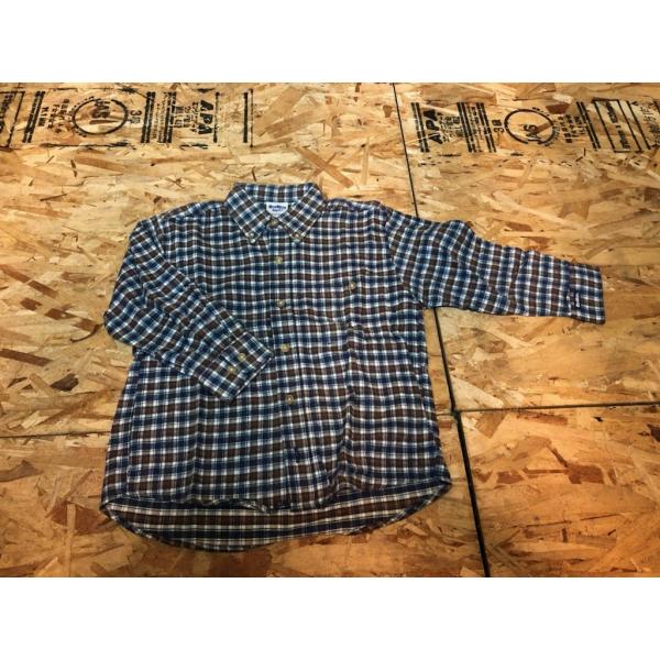 【ブランド】OSHKOSH【モデル】 ネルシャツ【カラー】ブラウンチェック【メーカーサイズ】 6【商品サイズ】着丈：52cm肩巾：36cm身巾：42cm袖丈：36cm【素材】コットン：100％※沖縄、離島・一部地域は追加の送料が発生する場合...