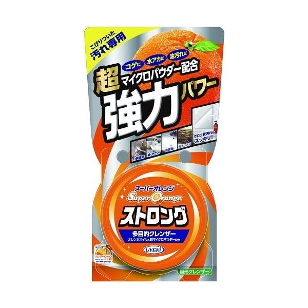 オレンジオイル＋超マイクロパウダーで、こびりついた汚れを強力洗浄。サビ落としにも使え、しかも傷つきにくいクレンザーです。ガスレンジ、浴室の鏡、鍋・やかん、IH調理器、洗面台、自転車のサビまでに使用出来ます。日本製。【成分】研磨剤(45%)、...