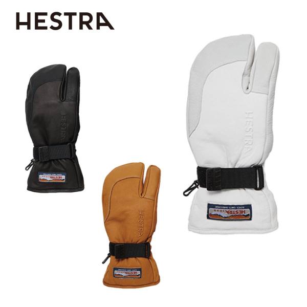 HESTRA ヘストラ スノボグローブ■308723-Finger Full Leatherスリーフィンガー・フル・レザーカラー■020/OffWhite■100/Black■710/Corkサイズ4,5,6, 7, 8, 9,10素材Ba...