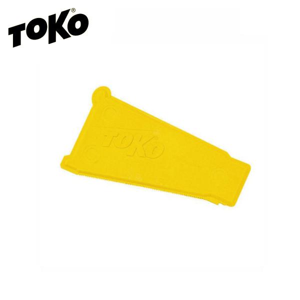 TOKOトコユニバーサルスクレイパークリアスクレイパーでは剥がしきれない〈滑走面溝の中〉や〈エッジ上〉や〈サイドウォール〉に残ったワックスを剥がすスクレイパーです。