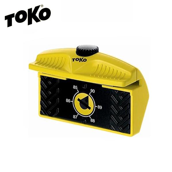 TOKOトコエルゴチューナービべリング角度を90?85°(1°刻み)に調整できるサイドエッジチューナー。プロタイプは滑走面に擦りキズが付きづらいローラー付きです。付属の研磨ファイル以外のダイヤモンドファイルやユニバーサルストーン等も取り付け...