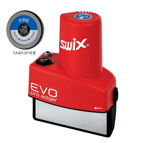 SWIX(スウィックス)EVO Pro Edger(エボプロエッジャー)TA3012-110TA3013Fファインディスク付・角度は90°から85°まで1度単位で調整できます。簡単手軽にプロスタッフのようにサイドエッジのチューンができる。