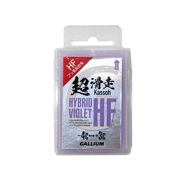 GALLIUM　ガリウム　ワックス■HYBRID HF VIOLET〔50g〕SW2199内容：50ｇ超滑走-4℃〜+3℃/全雪質フッ素高含有、パラフィンワックス雪温-4℃〜+3℃の範囲であらゆる雪質に対応。特に日本独特の湿雪に抜群の滑走性...