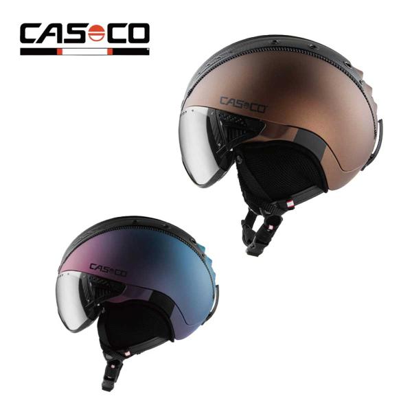 CASCO カスコ スノーボードヘルメット■SP-2 VISOR CARBONICSIZE: M(55-57cm)、 L(58-60cm)、 XL(60-62cm)COLOR:Celestial Gradient/BrownSPEC・バイザ...