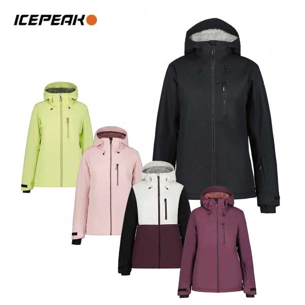ICEPEAK アイスピーク スノボウェア ジャケット レディース■653229659 / WM WADDED JACKET　ICEPEAK CATHAY耐水圧：10000mm透湿性：8000mvpMATERIALS100% PES(W)L...