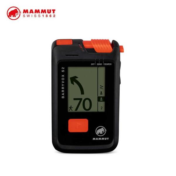 MAMMUT マムート ビーコン■2620-00380Barryvox S2バッテリー使用時間・alkaline250HoursSend・lithium350HoursSend・規格要件:送信(SEND)モード(10°C)で最低200時間、...