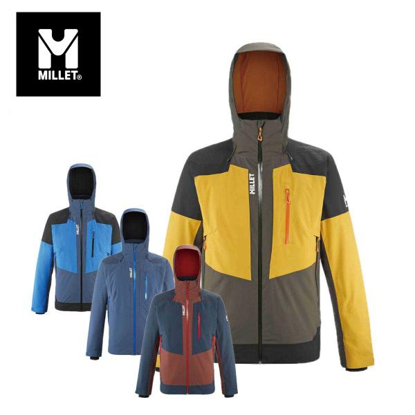 MILLET ミレー スノボウェア ジャケット メンズ■TELLURIDE JKT M  MIV9215耐水圧：20,000mm透湿性：20,000g/m2/24h素材DRYEDGE 2 WAY STRETCH 2L PE100% PFC ...