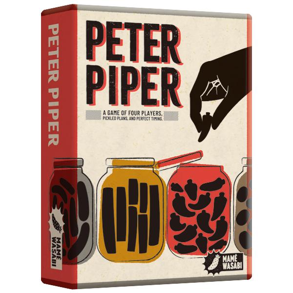 【発売日：2025年10月10日】『ピーターパイパー』は、手札からカードを自分の手元に出す時に発生する、〈ちょうど1大きい同色カードとの交換〉を活かして、他の人を妨害しながら、自分の手元に並んだカードの数値合計をちょうど11にした状態で自分...