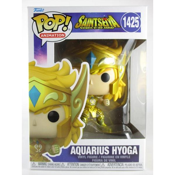 聖闘士星矢に登場するアクエリアス氷河(AQUARIUS HYOGA)のフィギュアです。こちらはボブルヘッドではありません。