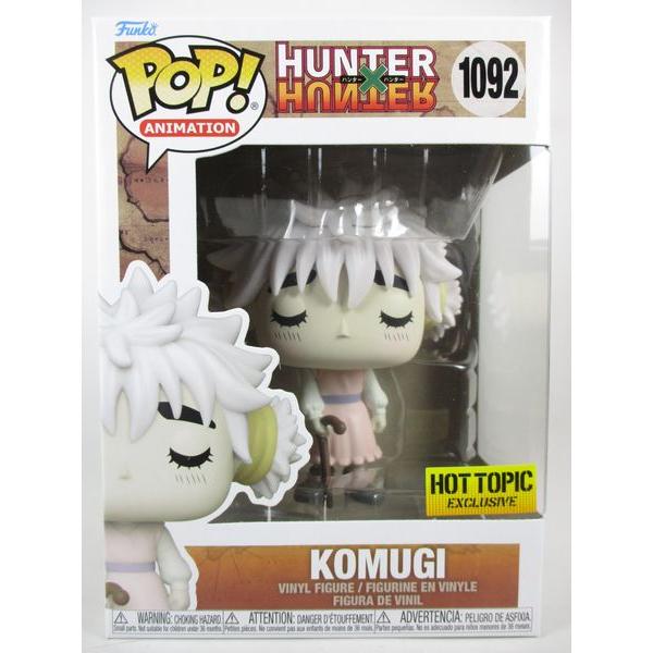 ハンターハンターに登場するコムギ(KOMUGI)のフィギュアです。小売チェーン店のHOT TOPIC限定。こちらはボブルヘッドではありません。