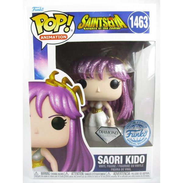 聖闘士星矢に登場するアテナ(SAORI KIDO)のフィギュアです。ダイヤモンドグリッター版。こちらはボブルヘッドではありません。