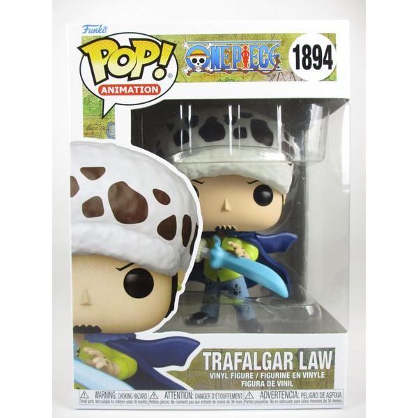ワンピースに登場するトラファルガーロー(TRAFALGAR LAW)のフィギュアです。こちらはボブルヘッドではありません。