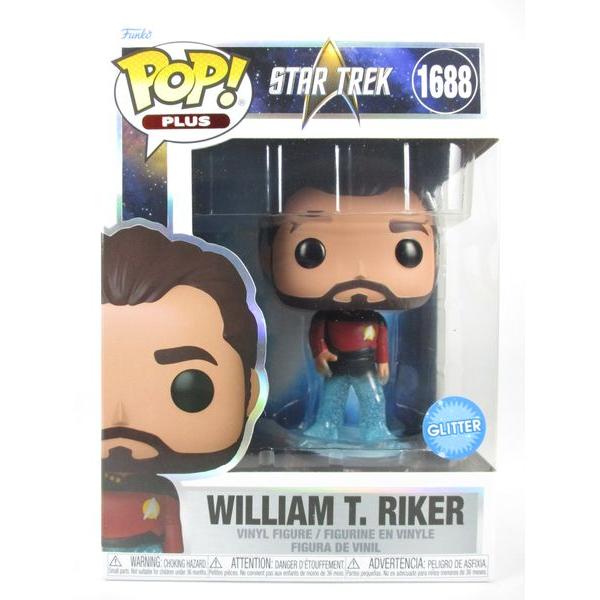 新スタートレックに登場するウィリアム・T・ライカー(WILLIAM T. RIKER)のフィギュアです。グリッター仕様。こちらはボブルヘッドではありません。