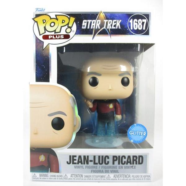 新スタートレックに登場するジャン＝リュック・ピカード(JEAN-LUC PICARD)のフィギュアです。グリッター仕様。こちらはボブルヘッドではありません。