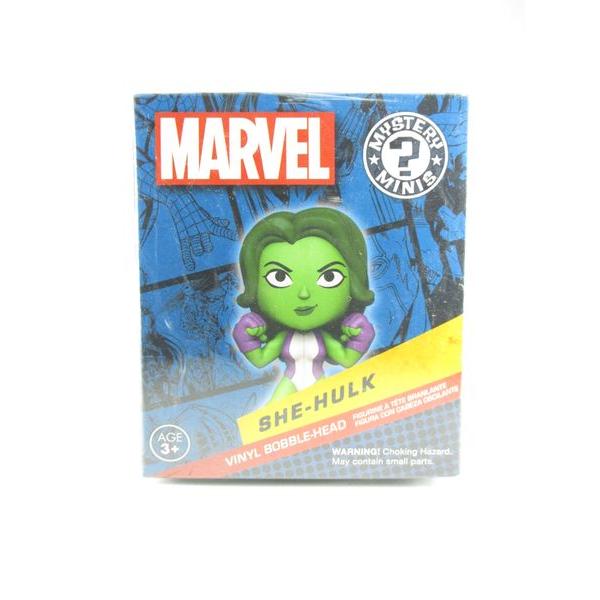 シー・ハルク(SHE-HULK)のミステリーミニボブルヘッドです。