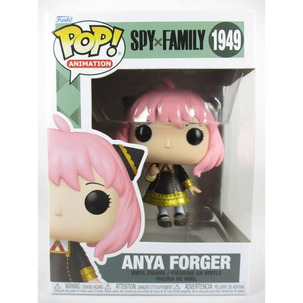 スパイファミリーに登場するアーニャ(ANYA FORGER)のフィギュアです。こちらはボブルヘッドではありません。