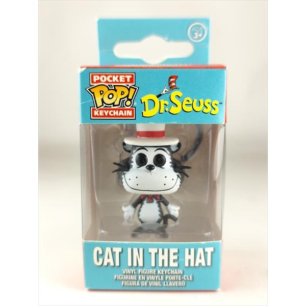 ハットしてキャット(CAT IN THE HAT)のキーチェーンです。こちらはボブルヘッドではありません。
