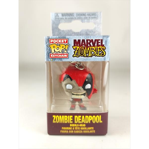 ゾンビデッドプール(ZOMBIE DEADPOOL)のキーチェーンです。こちらはボブルヘッドではありません。