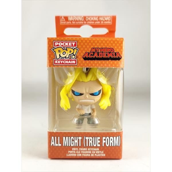 ヒロアカに登場するオールマイト(ALL MIGHT)のキーチェーンです。こちらはボブルヘッドではありません。