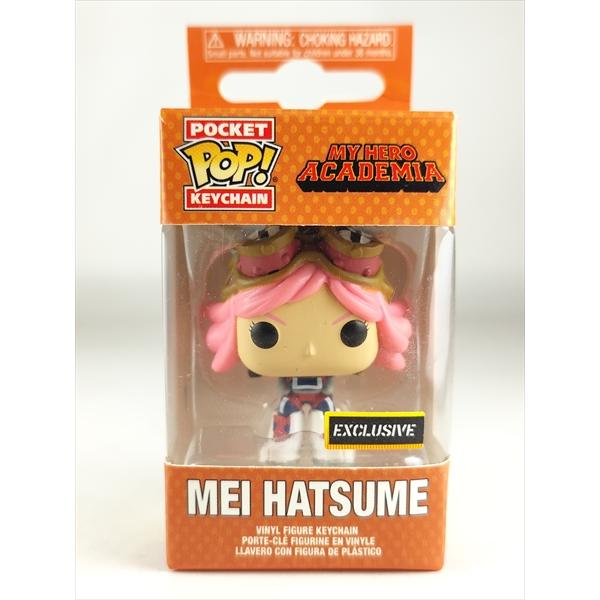 ヒロアカに登場する発目明(MEI HATSUME)のキーチェーンです。こちらはボブルヘッドではありません。