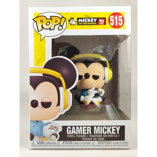 ミッキー90周年ゲーマーミッキー(GAME MICKEY)のフィギュアです。こちらはボブルヘッドではありません。
