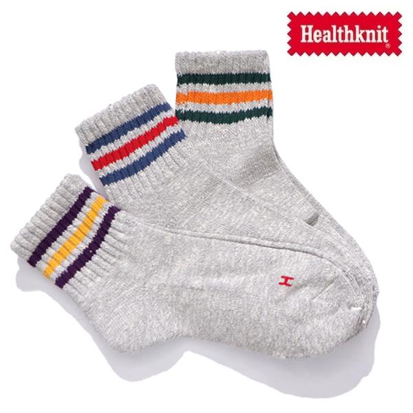 【素材】コットン ポリエステル ポリウレタン【サイズ】25-27cm【アイテム説明】ヘルスニット【Healthknit】より、3Pソックスが入荷致しました。スラブ3本ライン 3Pソックス肌触りと伸縮性が良く足に程よくフィットしてくれます。底...