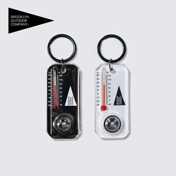 The Thermo Compass Keyfob アウトドアキーフォブ温度計とコンパスを搭載した、機能性とデザイン性を兼ね備えたキーフォブです。アウトドアシーンで役立つ実用性に加え、バッグやキーに取り付けることでアクセントとしても活躍。軽...