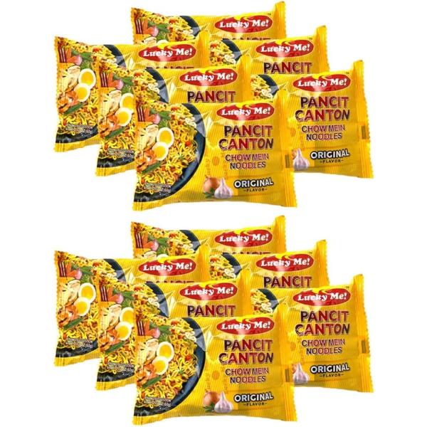 LUCKY ME! PANCIT CANTON ORIGINAL FLAVOUR 60g - インスタント ヌードル−パンチットカントン オリジナル味