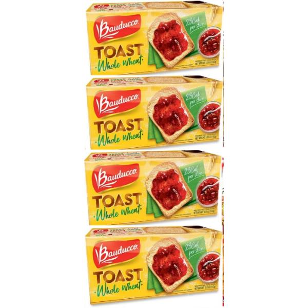 クリスピーでライトな食感！小麦を丸ごと挽いた全粒粉使用のトースト。そのままでも美味しいですが、フルーツジャムやバター、ハム＆チーズやサーモンとも相性抜群です。お好みのトッピングをのせてお楽しみください！朝食やスナックタイムなどの軽食にもピッ...