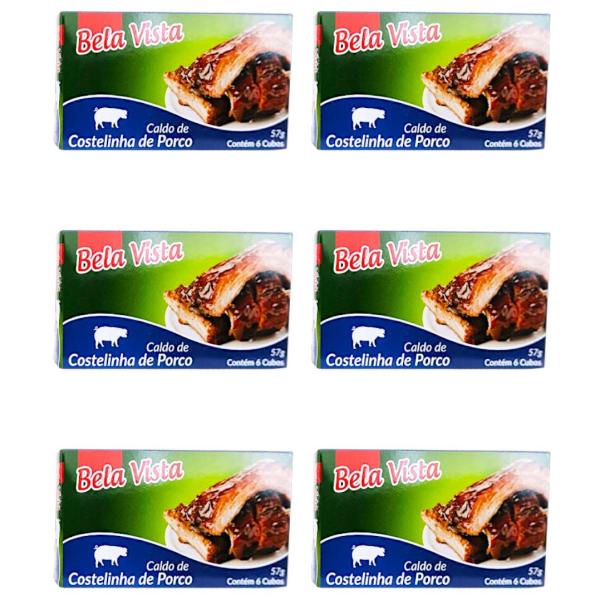 家庭のスープ料理に、豚バラの旨みを凝縮した味わい深いスープの素 - pork ribs broth cubes - brasil