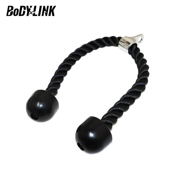 ●商品の特徴プルダウン必須のロープアタッチメントです。巨大な上腕三頭筋の育成に最適なアイテムです。●商品内容・ロープ全長：約680mm・ロープ太さ：約25mm・重量：約0.65kg[注意事項]●送料について当店は配送地域に関わらず全国送料無...