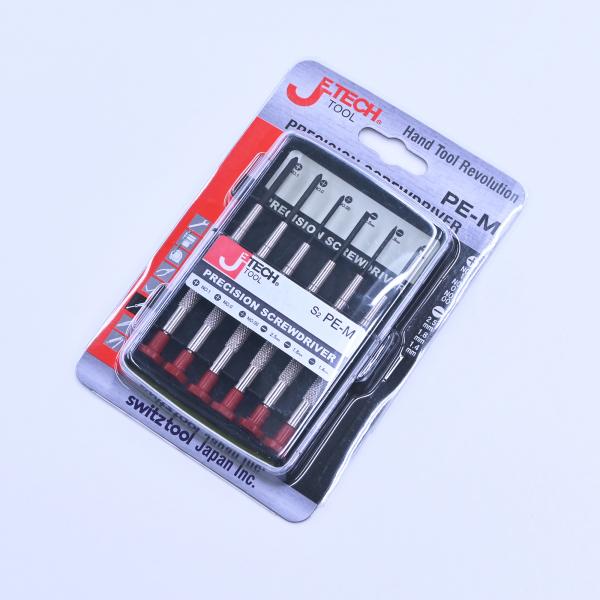 精密ドライバー6本セット特殊素材を使用し高強度、高靭性・高トルクで耐摩耗性に優れています。プラスドライバーNo.1、No.0 、No.00マイナスドライバー2.5mm、1.8mm、1.4mm※パッケージ等に日焼け、色あせ等がありますが、製品...