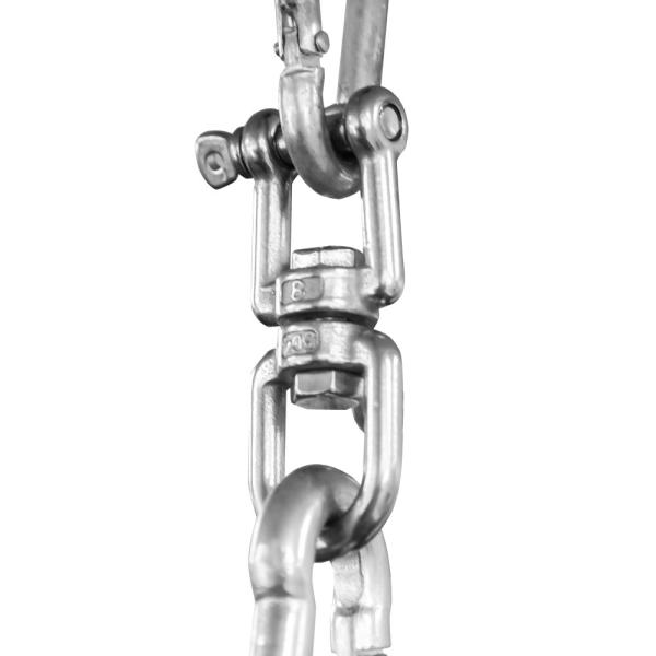 設置場所とサンドバッグをつなげてサンドバッグを円滑に回転させます。設置場所やサンドバッグ本体にかかる負担を軽減させる為の金具です。<br>※耐荷重：150kg<br><br>■サイズ：<br>...