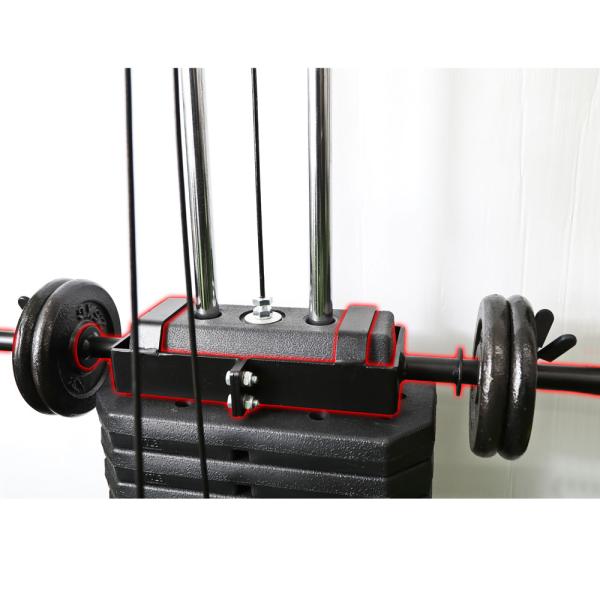 TM066 ホームジムＤＸ重り増量用オプション商品内容：1TB085 ホームジムDX（TM066）用 プレートバーオプション×１個2HNM250 ハンマートーンプレート2.5kg×6枚※最大追加重量制限：15kg※本パーツは単独でのご使用は...