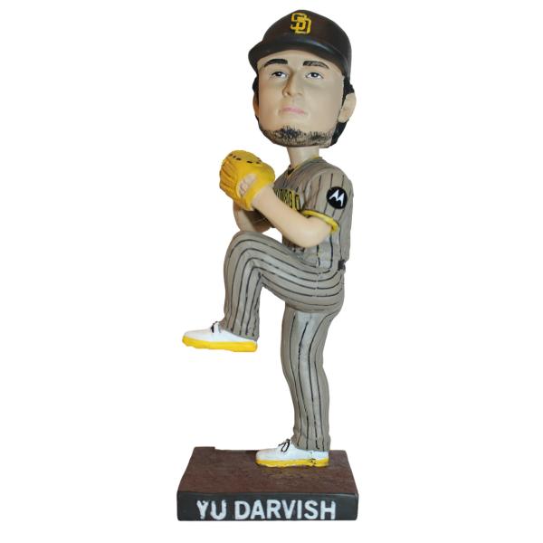 新品未使用　ダルビッシュ有 選手　フィギュア　 ボブルヘッド　BOBBLE HEAD 日米通算3000奪三振記念 ボブルヘッド サンディエゴ・パドレス 23/7/24 SGA IN HAND　限定　コレクターズアイテム　希少 Yu Darv...