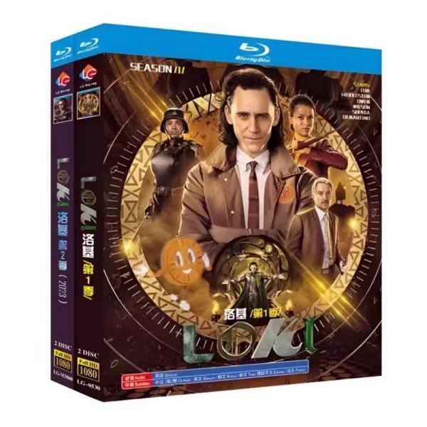 出演 トム・ヒドルストン, オーウェン・ウィルソン, ググ・バサ＝ロー, ソフィア・ディ・マルティーノ収録内容 Loki / ロキ シーズン1+2 全12話を収録。Blu-ray BOX。完全版。全巻。日本語吹き替え版。言語・字幕 英語音声...