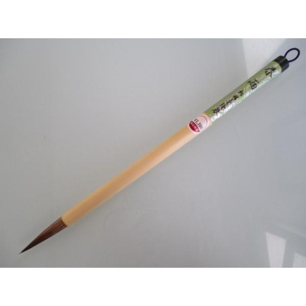 ★奈良の老舗 松林堂製中筆　『春雨』馬毛を使用した漢字中字サイズにおすすめの中筆になります。掠れを生かした漢字作品、調和体に最適です。原料毛　　：馬毛穂のサイズ：７.5×３８(mm)★漢字中字作品などにおすすめ【松林堂】明治3年奈良の地で毛...
