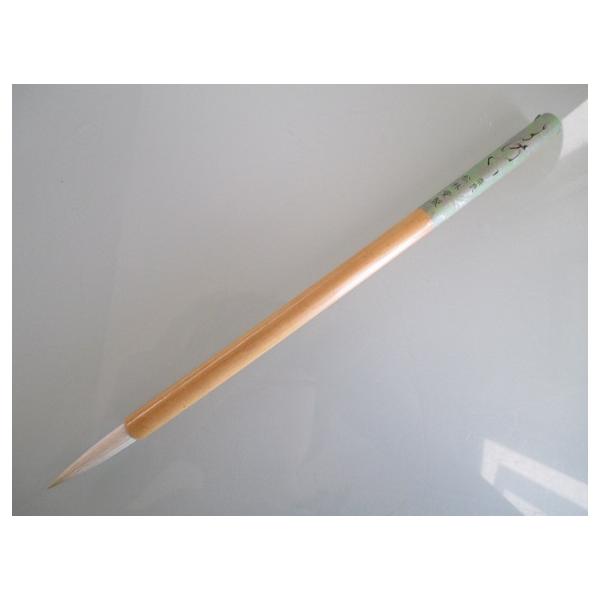 奈良の老舗 松林堂製かな中筆　『きさい中筆』馬毛と羊毛を使用しており、墨含み良く弾力もあり、仮名条幅におすすめです。調和体や漢字中字にも最適です。サイズ（直径×穂の長さ）：７×３６(mm)★かな条幅・漢字中字におすすめ 【松林堂】明治3年奈...