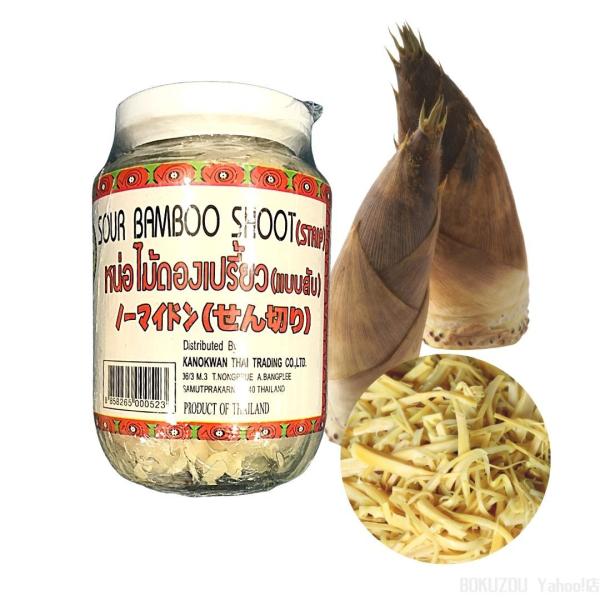 ●商品：竹の子の酢漬け●原材料：竹の子、食塩、酸味料（クエン酸）保存料（ソルビン酸）●内容量：454g（固形量230g）●賞味期限：2026.4.24●保存方法：直射日光を避け、常温で保管、　　　　　　開封後は、冷蔵庫で保管しお早めにお召し...