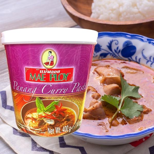 ●商品：パネンカレーペースト●原材料：唐辛子、レモングラス、シャロット、食塩、にんにく、ナンキョウ、緑豆、エビペースト、コブミカンの皮、コリアンダー、胡椒、クミン●内容量：400g●賞味期限：2026.12.10●保存方法：直射日光を避け、...