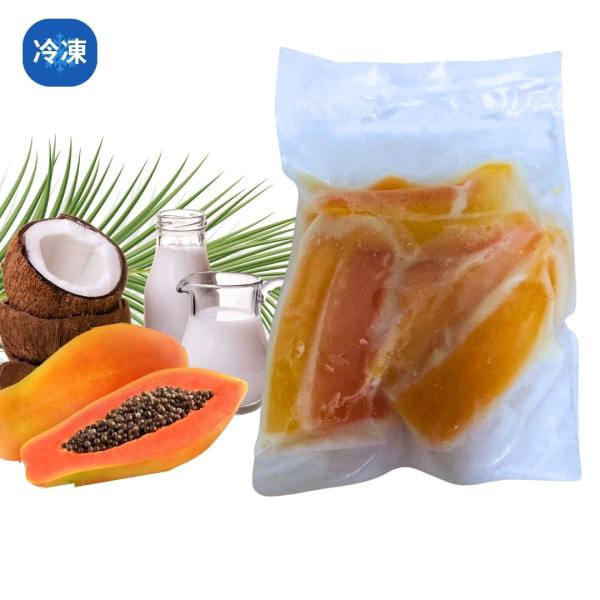 ●商品：完熟パパイヤココナッツミルク漬け●原材料：パパイヤ、ココナッツミルク●内容量：80g●保存方法：冷凍庫（-15℃以下）で保存してください。※こちらの商品は「クール冷凍便」での配達となります。常温商品も併せてご注文の際、常温便／クール...