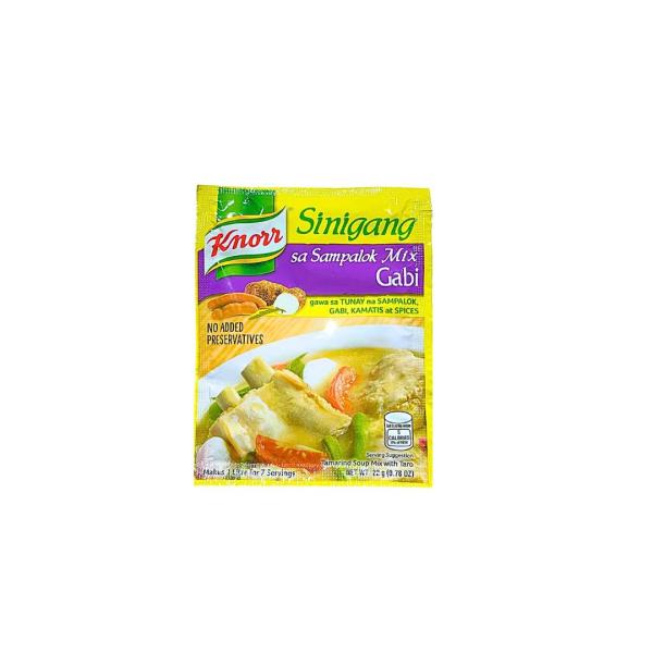 子供から大人まで、誰もが愛するフィリピンの国民的料理【シニガンスープ】の素。野菜をたくさん入れれば栄養満点で酸味のあるスープの味は食欲を刺激します。タロイモ風味をプラスしてまろやかさアップ!●商品：粉末スープ●原材料：タマリンド、トマト、タ...