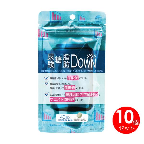 ・「尿酸値を下げる」機能があるルテオリンに、「食後に上昇した血糖値を下げる」「腹部の脂肪（内臓脂肪）とウエスト周囲径を減らす」機能がある3-(4-ヒドロキシ-3-メトキシフェニル)プロピオン酸(HMPA)を配合した、機能性表示食品です。・高...